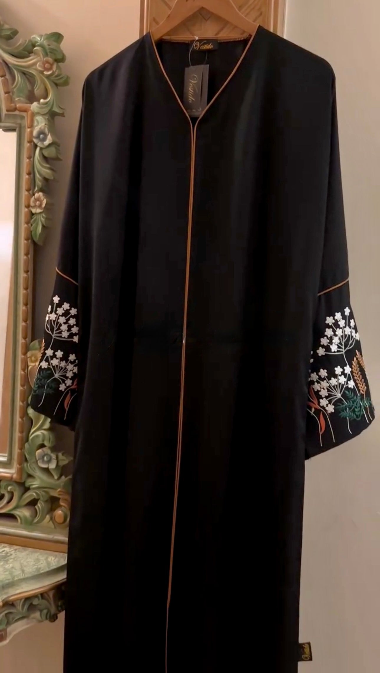 Meshoo ( 2 ) Embroidery Abaya – Shokher Borka